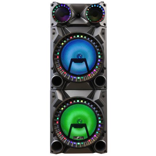 Befree Sound Rechargeable Bluetooth 12 Double Subwoofer Portable Party Speaker With Dual Layer